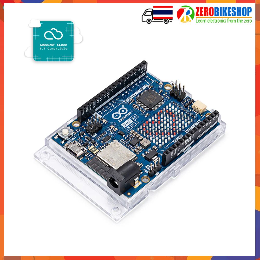 Arduino UNO R4 WiFi - บอร์ดไมโครคอนโทรลเลอร์ 32-bit พร้อม Wi-Fi, Bluetooth และจอ LED Matrix by ...